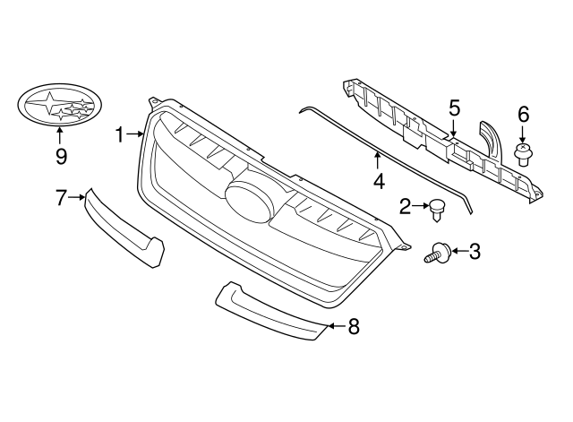 2012-2014 Subaru Impreza Seal 91171FJ000 | Subaru Parts Store