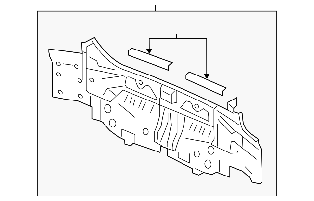 2013-2017 Honda Accord Panel, Rear 66100-T2A-A00ZZ | Honda Parts Direct