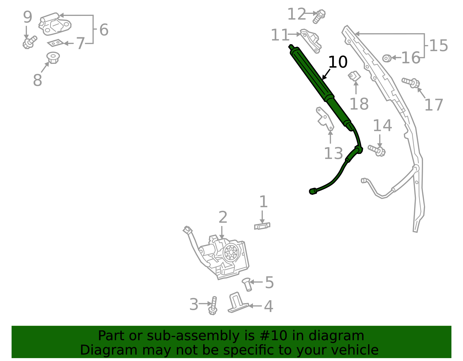 2023-2024 Toyota 2023-2024 Toyota - Lift Cylinder 68910-42110 | Sparks Parts