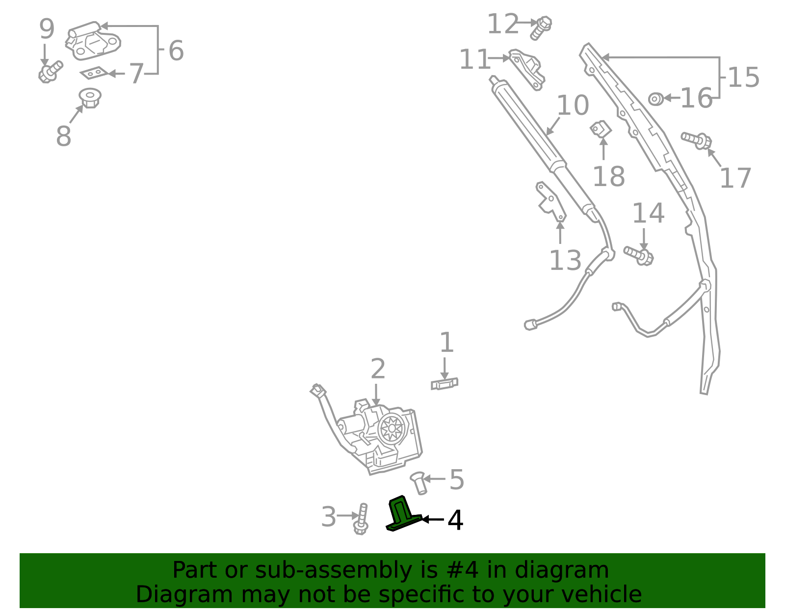 2013-2025 Toyota Lift-Gate Lock Striker Plate 69430-48030 | OEM Parts ...