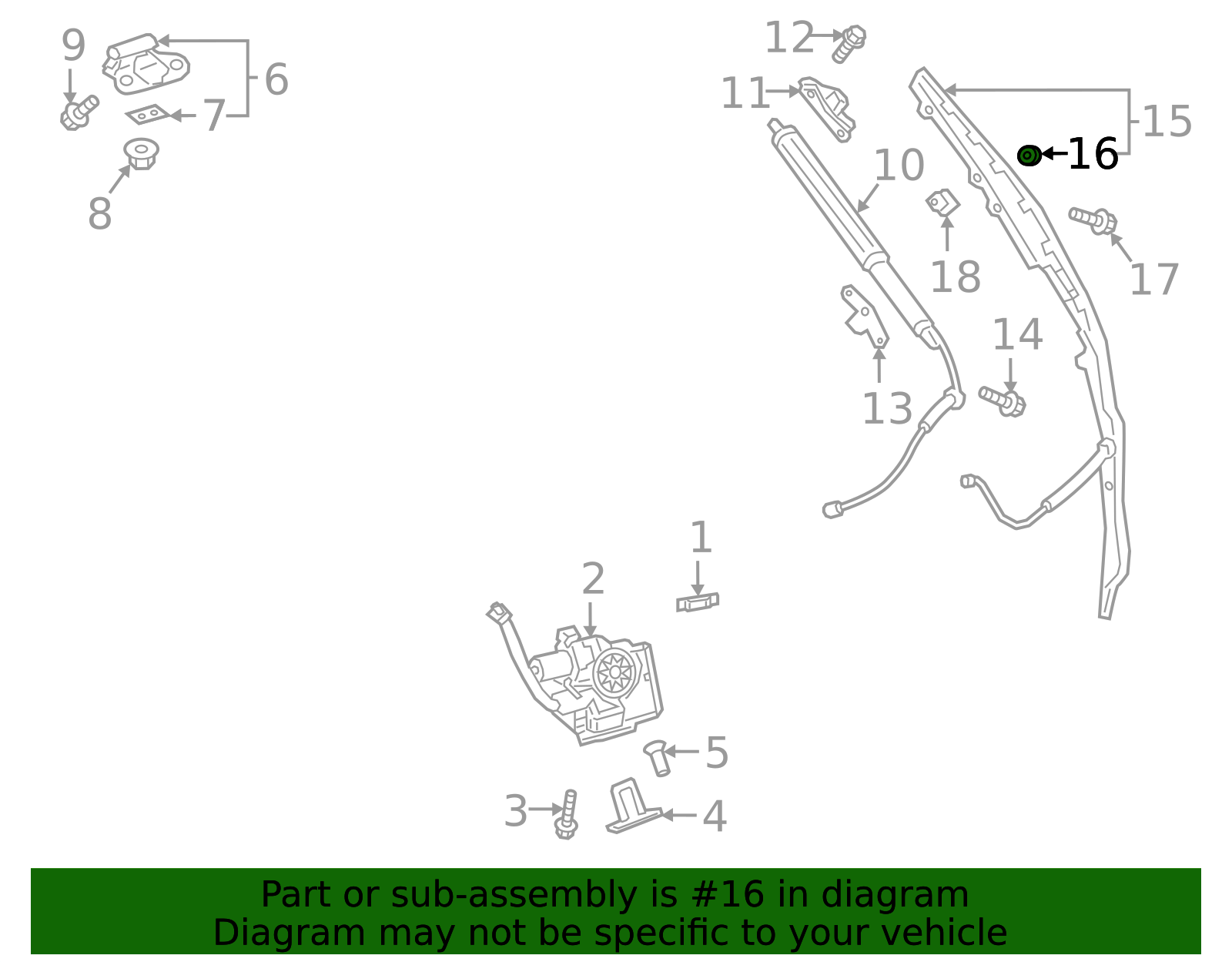 2019-2024 Toyota 2019-2024 Toyota - Object Sensor Clip 61617-42040 ...