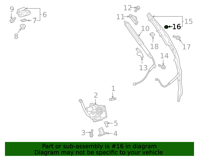 Genuine Toyota Object Sensor Clip part# 61617-42040 for 2019-2024 ...