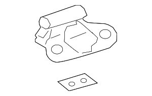 2019-2024 Toyota Hinge 68810-0R032 | OEM Parts Online