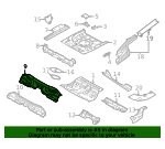 2020-2024 Nissan Sentra Upper Cross-Member G4515-6LBMA | TascaParts.com
