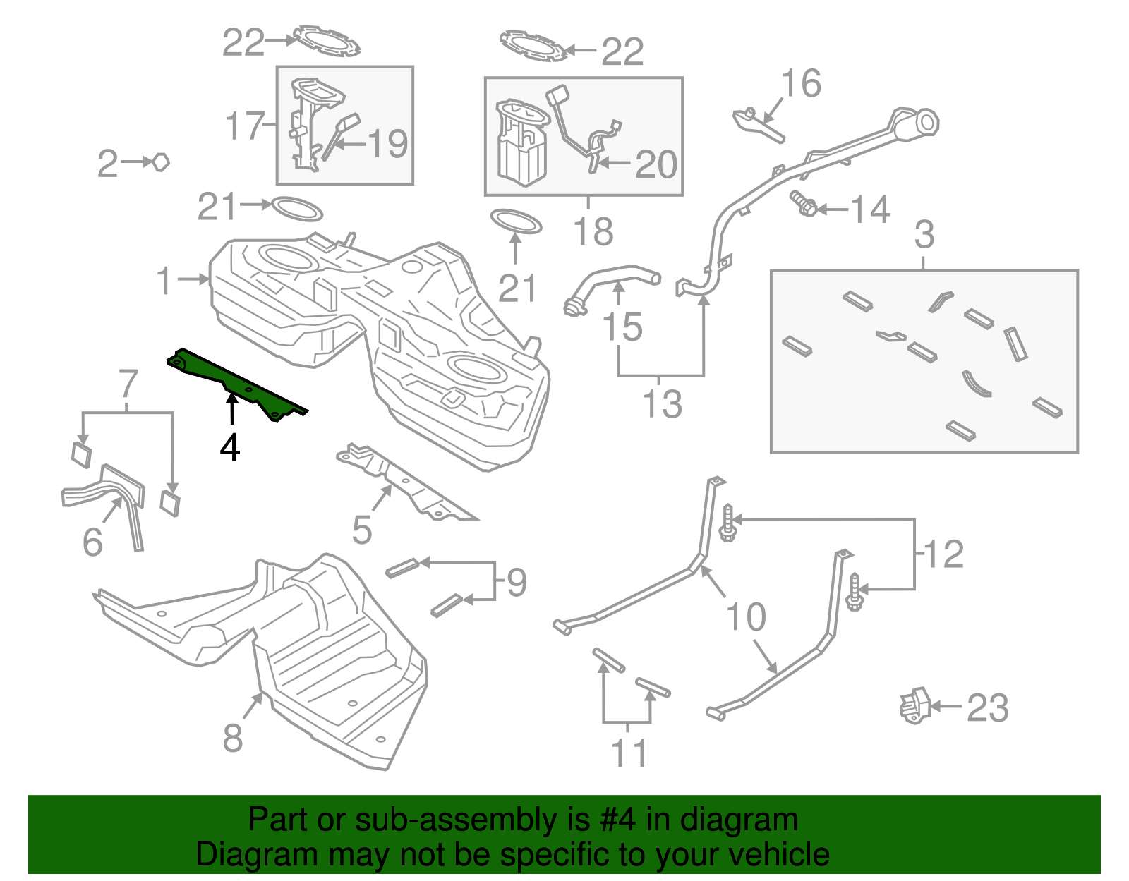FR3Z-9B007-B - Upper Shield 2015-2023 Ford Mustang | Big 3 Auto Parts