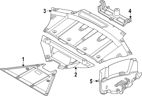 Under Cover & Splash Shields for 2024 BMW i4 | OEM Parts Online