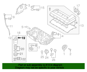 022-115-111 - Engine Oil Filter Adapter Gasket 2007-2010 Audi Q7 | Audi ...