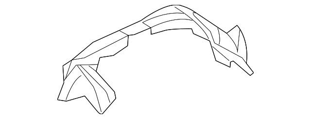 2018-2021 Jeep Fender Liner - Driver's Side (LH) 68270815AD ...