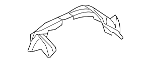 2020-2023 Jeep Fender Liner 68469509AC | AutoNationParts.com