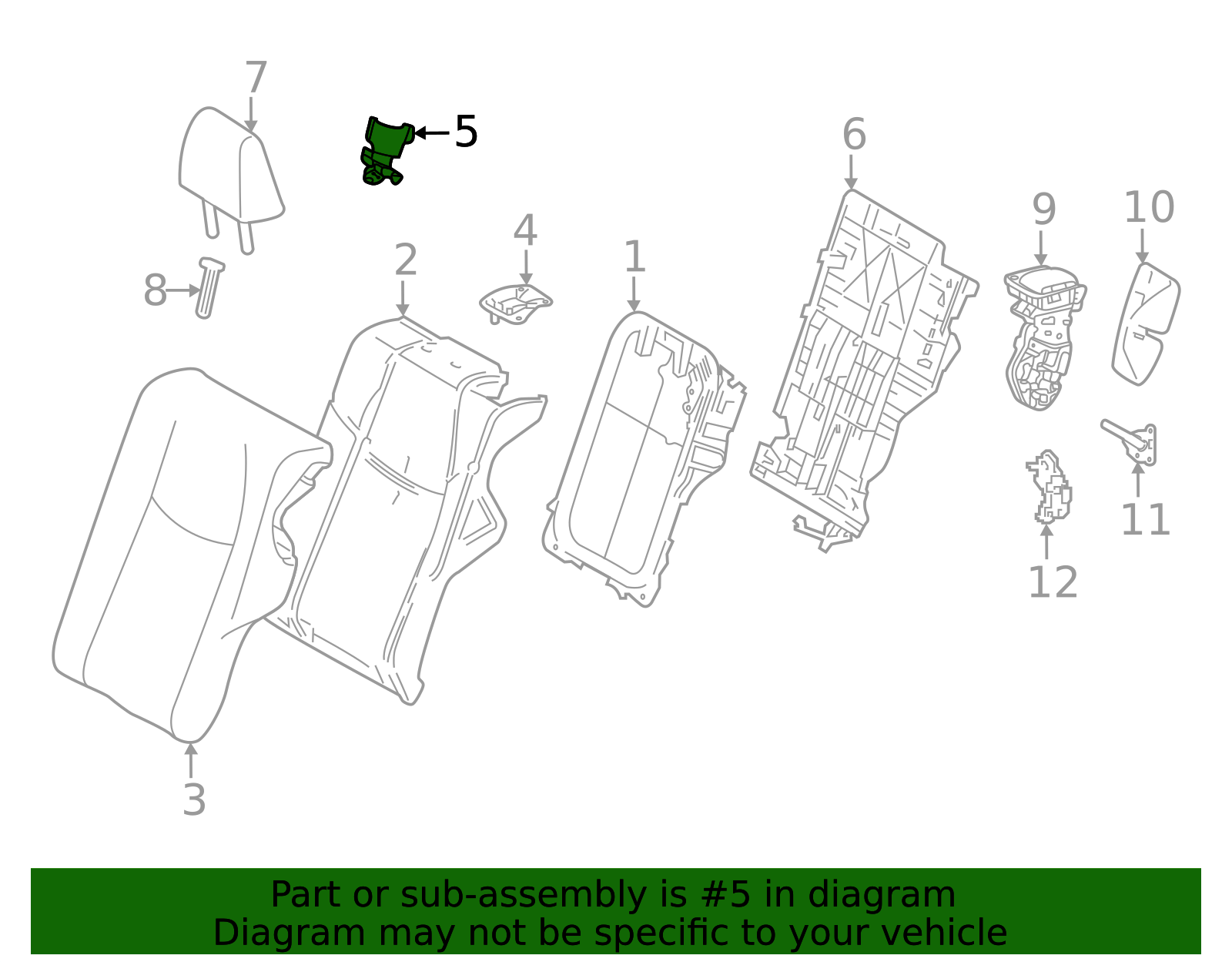 72668-48060 - 2021-2024 Toyota - Lock Assembly Bezel | Nucar Toyota Parts