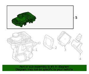 Genuine BMW 34-51-9-504-021 | Brake Master Cylinder Reservoir | FREE ...
