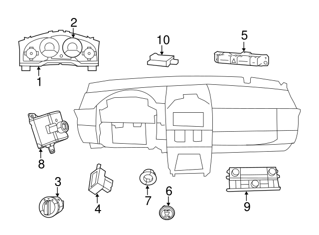 2009-2020 Mopar Compass Module 68264745AA | TascaParts.com
