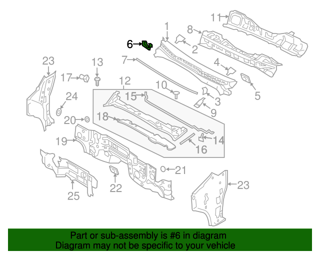 2016-2019 Nissan Side Extension - Driver's Side (LH) 66813-EZ01A ...