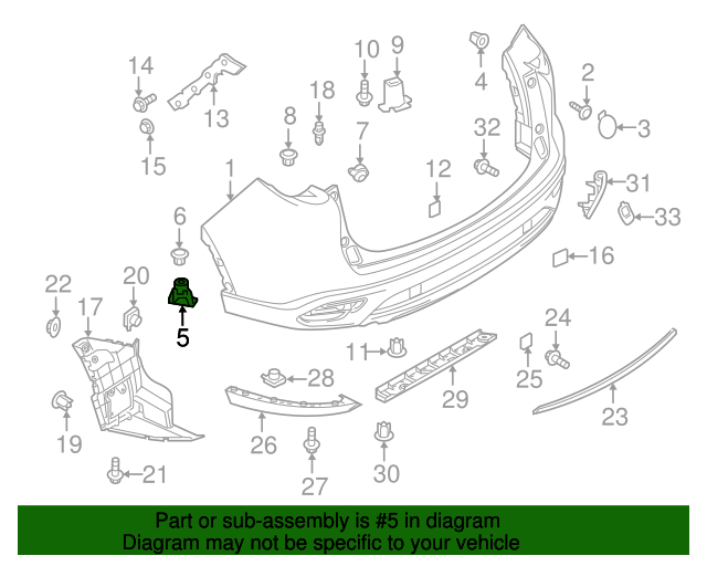 2016-2023 Mazda CX-9 Bumper Cover Bracket TK49-50-251B | RealMazdaParts.com