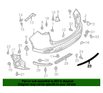 2016-2022 Mazda CX-9 OEM NEW 2016-2021 Mazda CX-9 Bumper Trim Rear ...