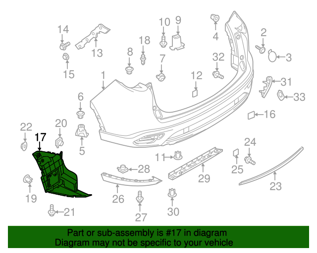 2016-2023 Mazda CX-9 Splash Shield TK48-50-350B | RealMazdaParts.com
