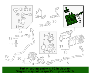 2019-2025 GM Vapor Canister 85592652 GM | GMPartsDirect.com