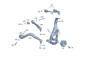 290-330-45-00 - Transverse Control Arm 2019-2026 Mercedes-Benz ...