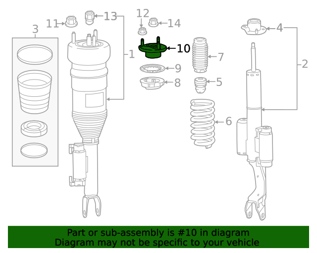 2053200073 - Bearing Assembly 2016-2023 Mercedes-Benz | AutoNationParts.com