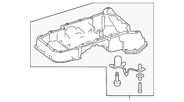156-010-03-01 - Oil Pan 2012-2015 Mercedes-Benz C 63 AMG® | Mercedes ...
