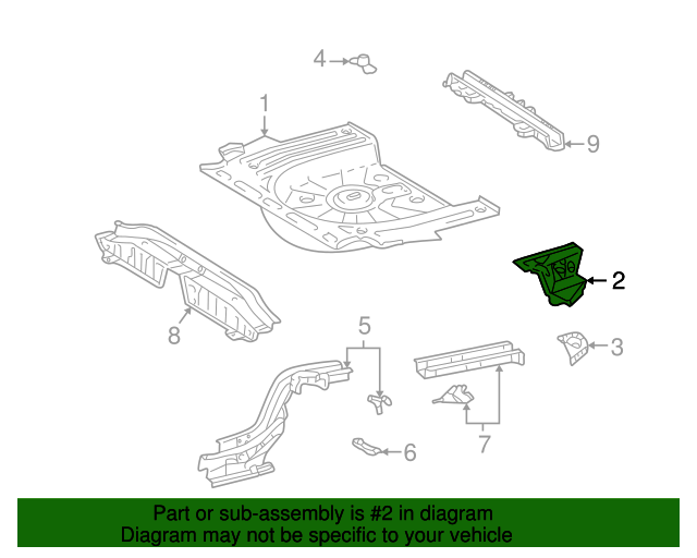 88970859 - Filler 2003-2008 Pontiac Vibe | Gateway Buick GMC Parts
