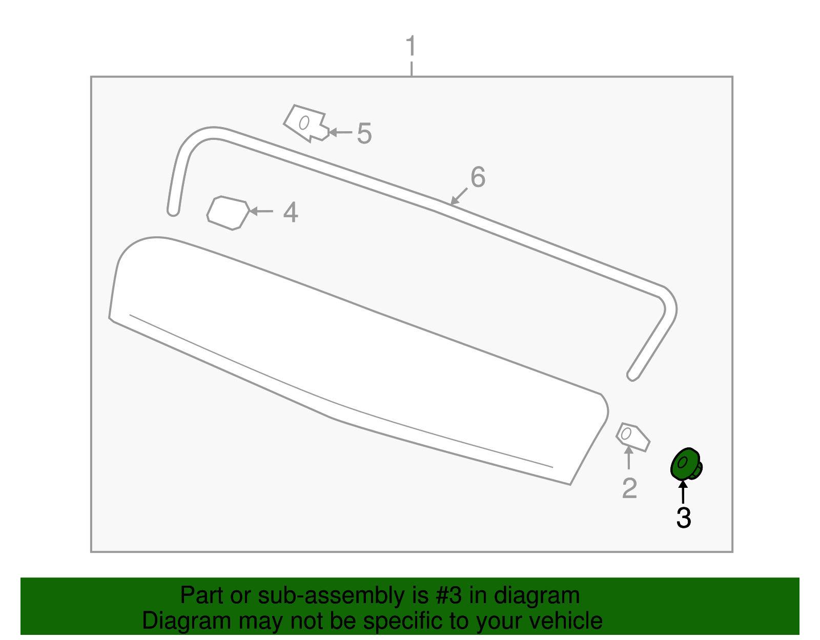 2010-2025 GM Multi-Purpose Nut 11611054 GM | GMPartsDirect.com