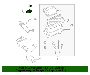 1990-2007 GM Air Cleaner Temperature Sensor 12160244 GM | GMPartsDirect.com