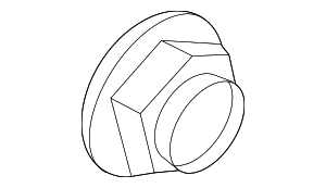 2019-2020 Ford Ranger Axle Nut KB3Z-3B477-A | TascaParts.com