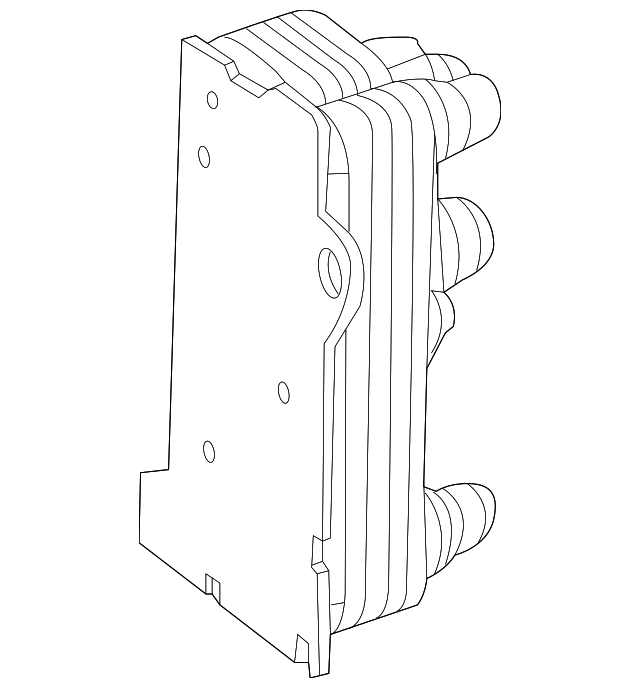 099-500-13-00 - Automatic Transmission Oil Cooler 2015-2020 Mercedes ...