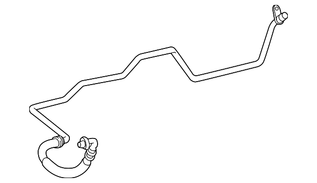 205-270-37-00-64 - Return Line 2015-2018 Mercedes-Benz | Mercedes-Benz ...