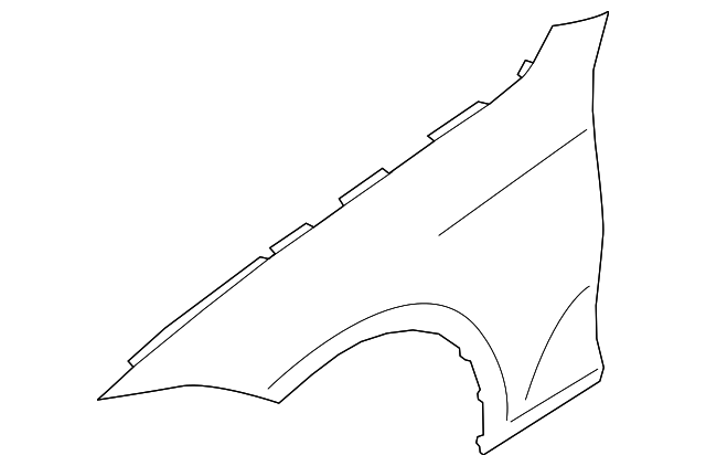 2021-2024 BMW M4 Fender 41-00-8-083-535 | BMW Parts