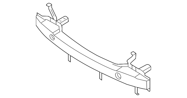 86630-FD030 - Bumper Cover Reinforcement Beam 2003-2005 Kia Rio | Kia ...