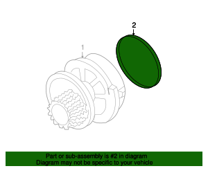2004-2011 Chevrolet Multi-Purpose O-Ring 94580509 | GMPartsDirect.com