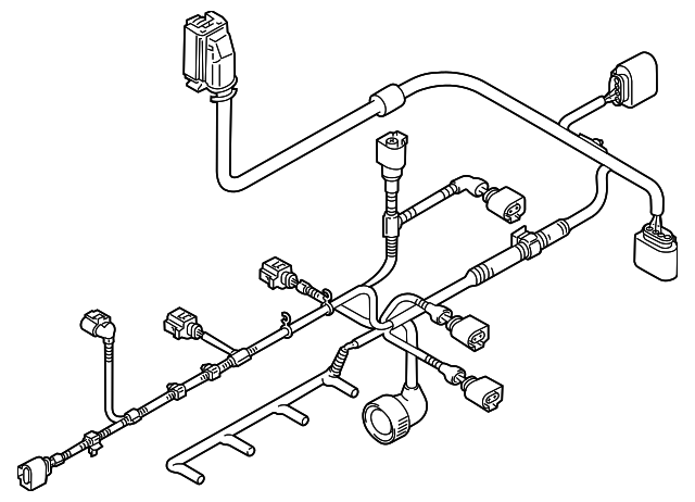 2012-2014 Volkswagen Engine Harness 03L-972-619-AR | VW Direct Auto Parts