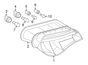 63216903651 - 2006-2008 BMW Z4 Socket (63-21-6-903-651) | BMW of South ...