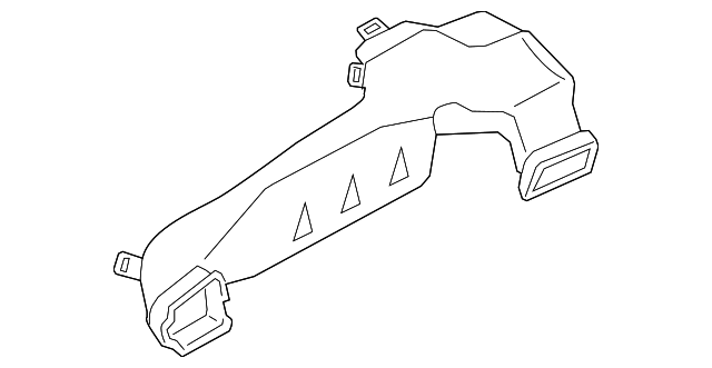 2020-2023 Toyota GR Supra Duct 55085-WAA01 | Toyota Parts Center