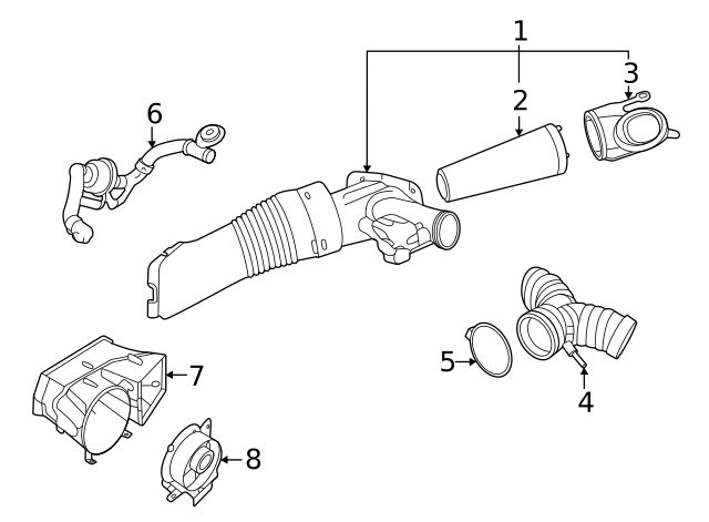 2013-2024 Porsche Air Filter 981-110-130-00 | OEM Parts Online