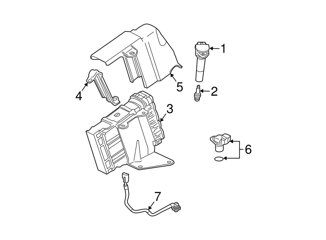 MR994643 - Ignition Coil 2004-2012 Mitsubishi | Mitsubishi Direct Parts
