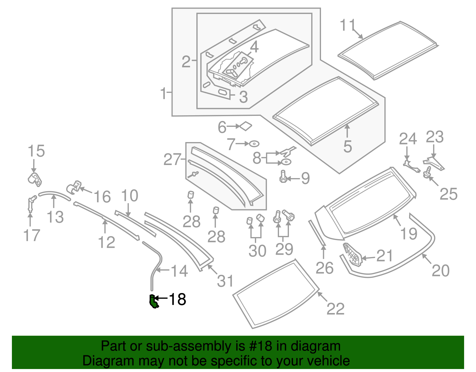 2007-2016 Volkswagen Eos Drain Valve 1Q0-877-236-A | OEM VW Parts Haus