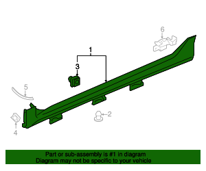 71800-TBA-A01ZA - Garnish Assembly, R Side Sill *R560P* (Midnight ...