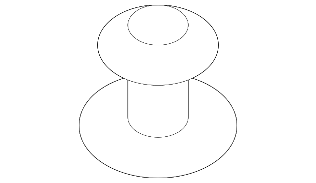 Genuine Fender Liner Rivet for 2009-2024 Hyundai | Part# 14160-03080 ...