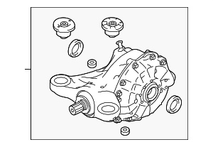Genuine Differential Assembly for 2016-2021 Land Rover | Land Rover ...