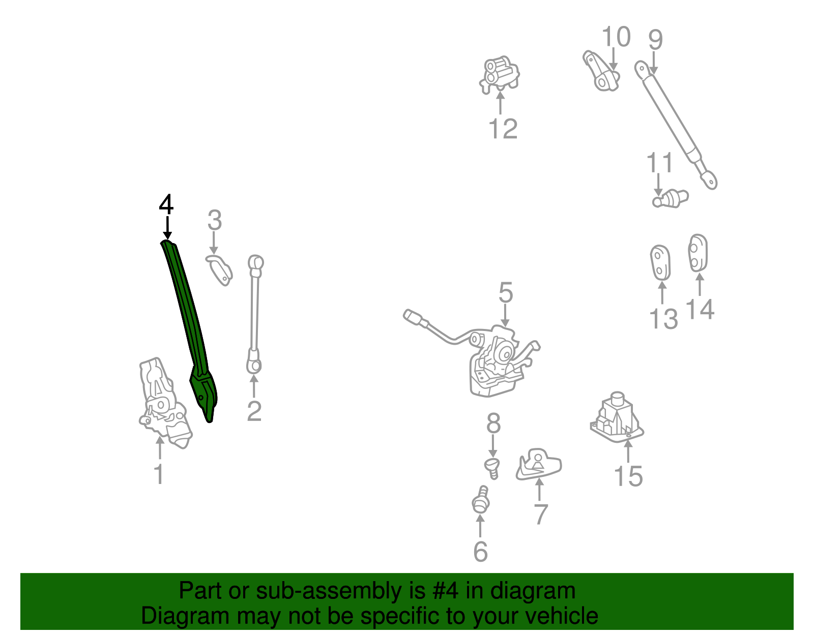 2011-2020 Toyota Sienna Object Sensor 84280-08011 | Toyota Parts Center