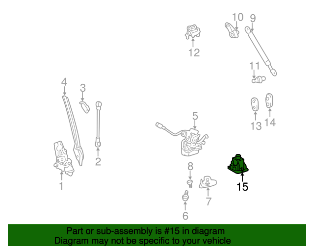 84930-08031 - Switch - 2015-2020 Toyota Sienna | OEM Genuine Toyota Parts