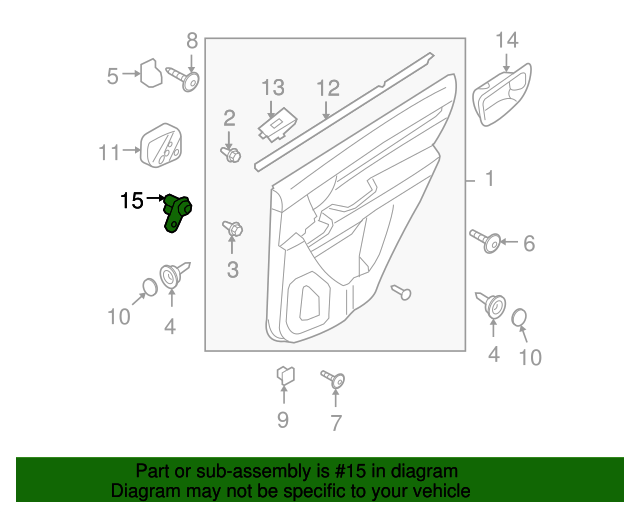 93560-25100 - Door Jamb Switch - 1994-2020 Hyundai | World OEM Parts ...