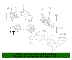 Genuine BMW 07-11-9-904-514 | Mount Bracket Bolt | FREE Shipping on ...