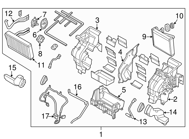 97203-4D010 - Separator 2014 Kia Sedona | Kia.Parts Store