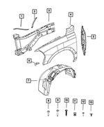 Mopar Fender | Mopar Online Parts