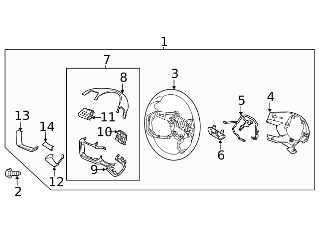 56111-AA000-NNB - Steering Wheel 2021-2023 Hyundai Elantra ...