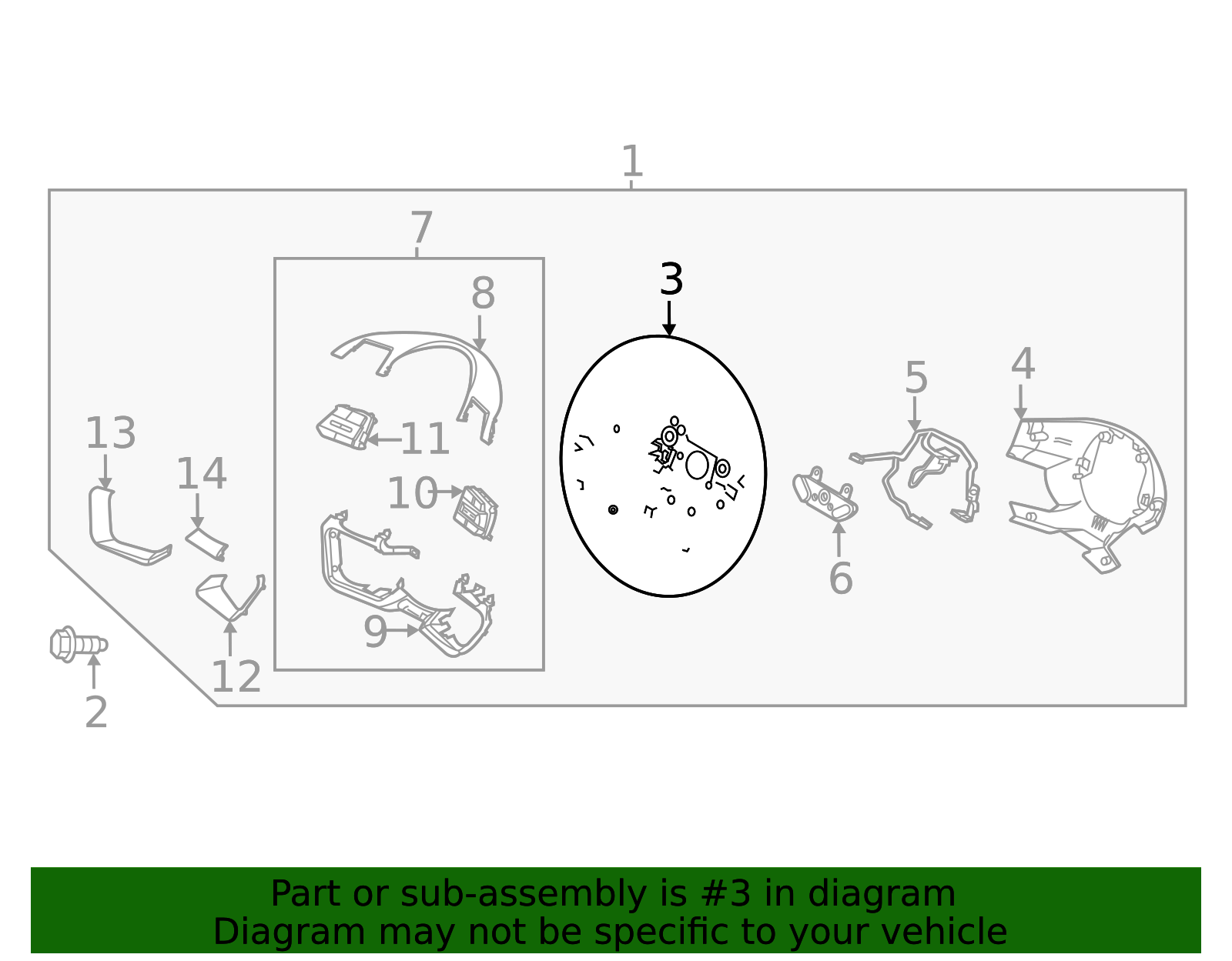 2024-2025 Hyundai Elantra Steering Wheel 56111-AA050-NNB | OEM Parts Online